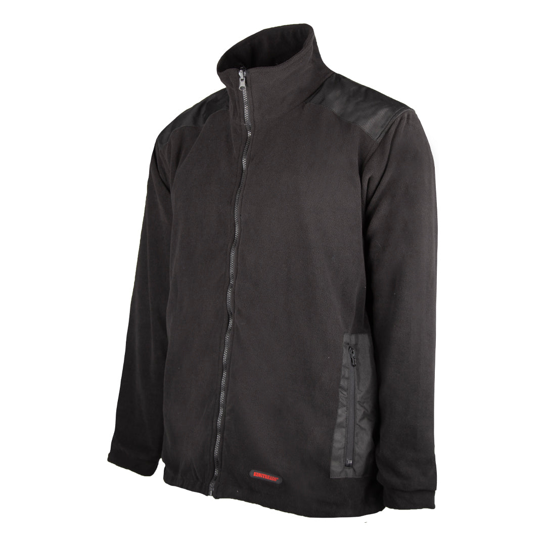 3-season work fleece jacket for men